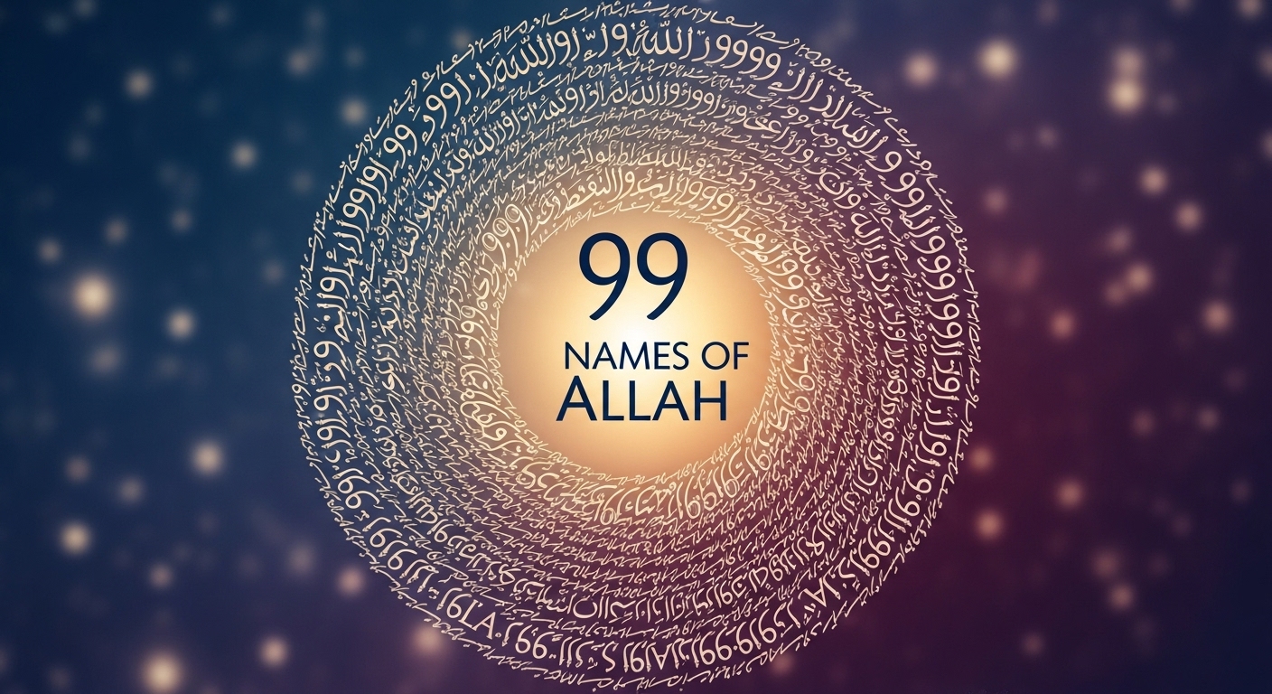 99 Names of Allah – Asma ul Husna and Their Meanings | Online Quran ...