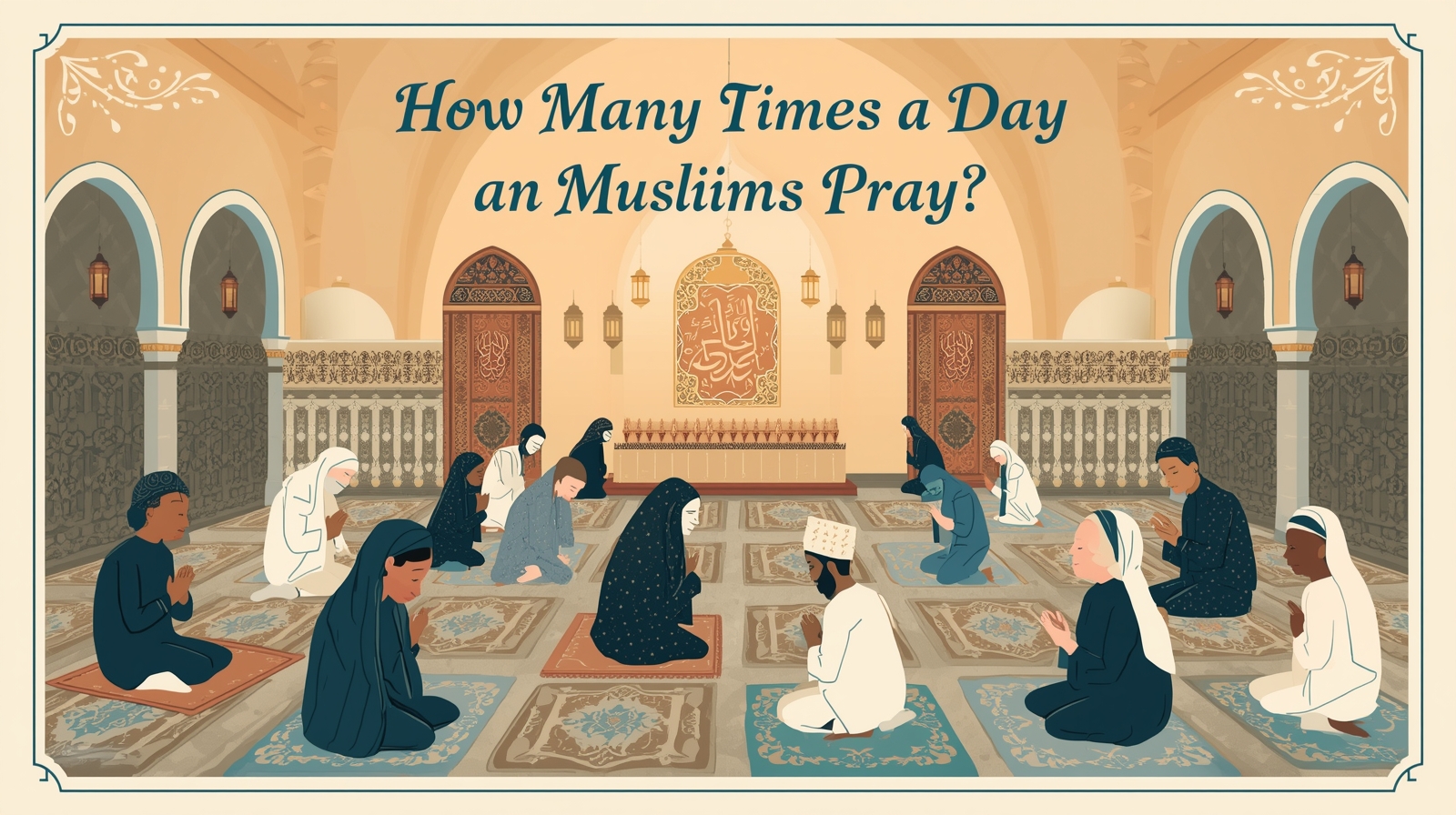 How Many Times a Day Do Muslims Pray? Explained Simply | Online Quran ...