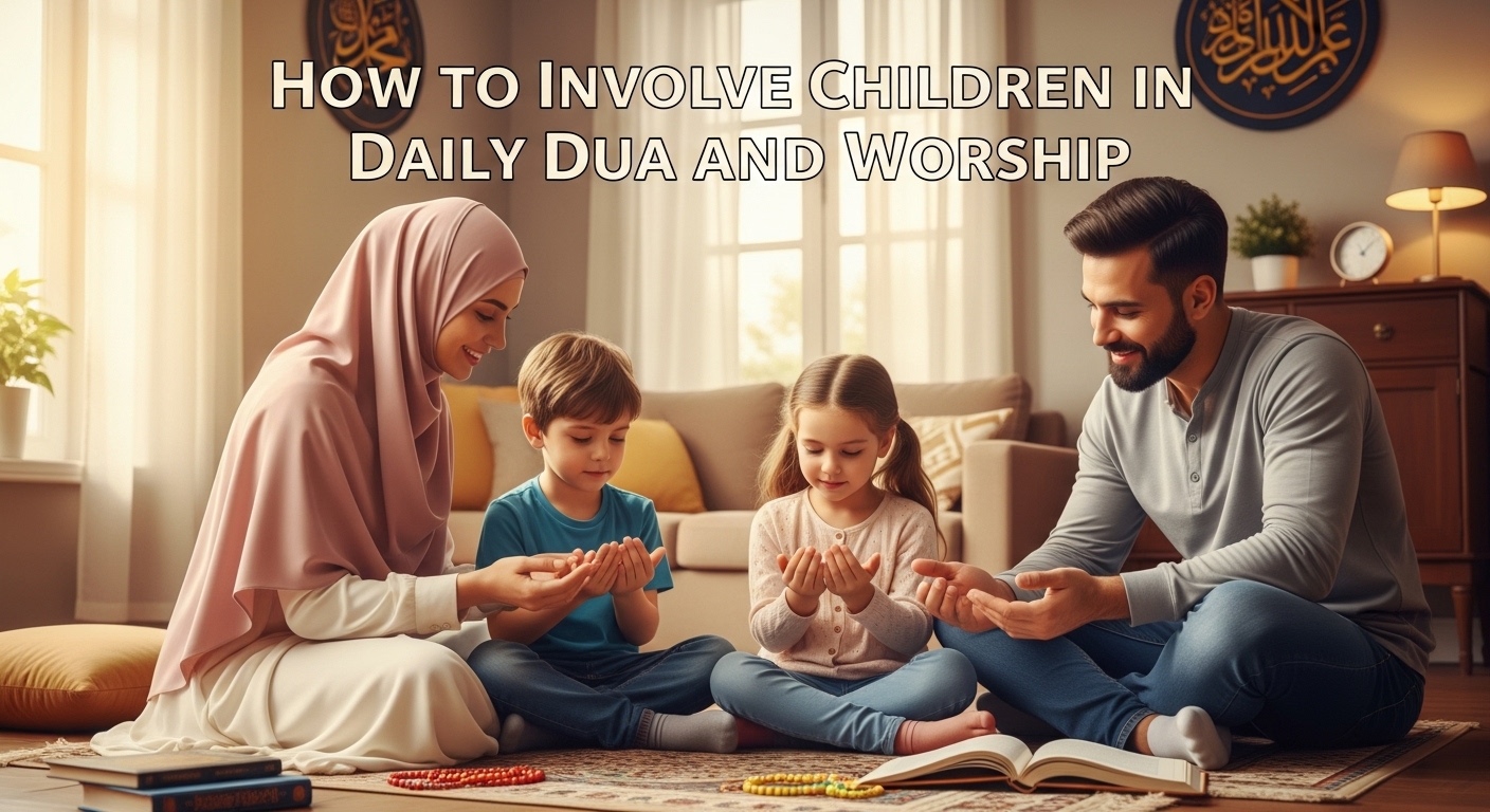 How to Involve Children in Daily Dua and Worship (Islamic Guide ...