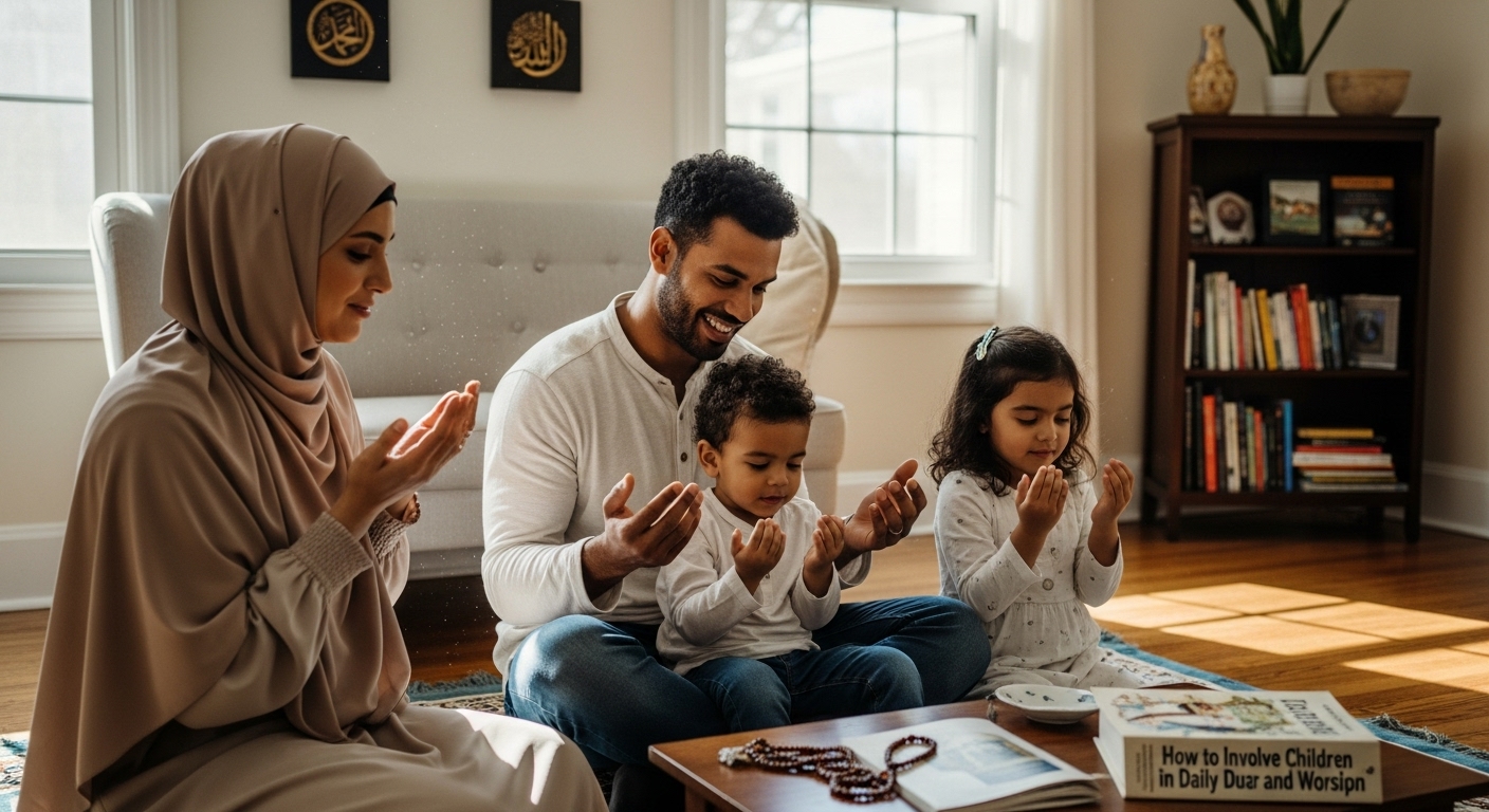 How to Involve Children in Daily Dua and Worship (Islamic Guide ...