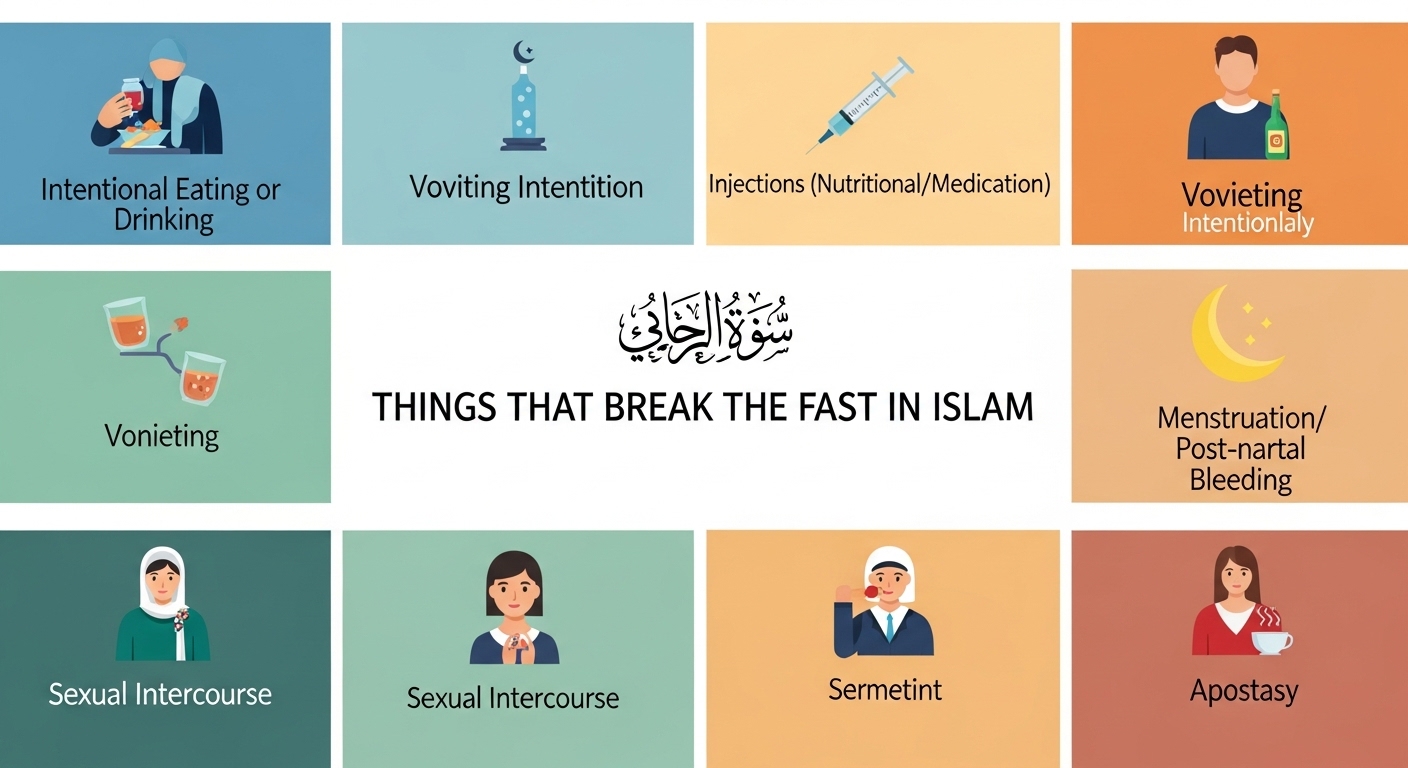 Things That Break the Fast in Islam – Complete Guide | Online Quran ...